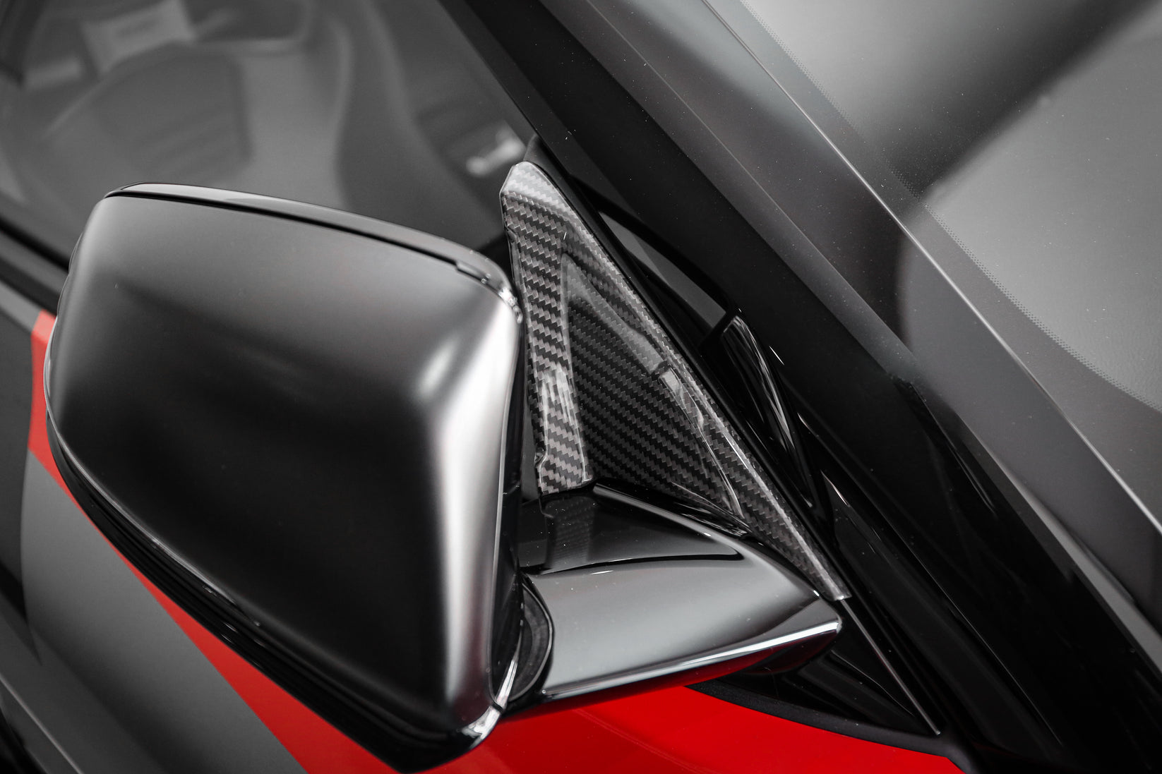 ARMASPEED Carbon Fiber Anti-Buffeting Wind Deflectors Toyota Supra A90 ...