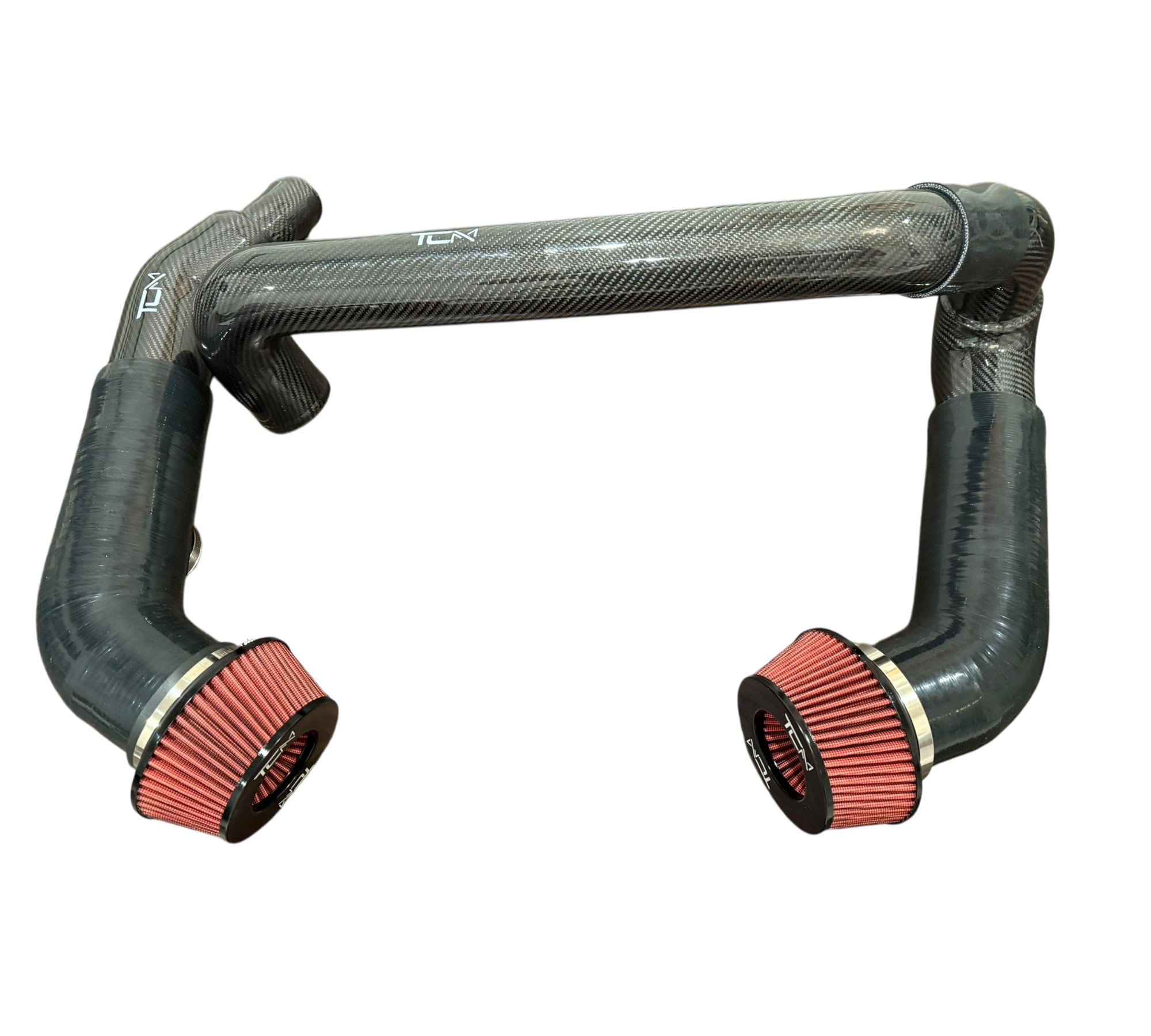 TCM Carbon Fiber Front Mount Intakes BMW M3 M4 M2 G80 G82 G83 G87 S58 ...