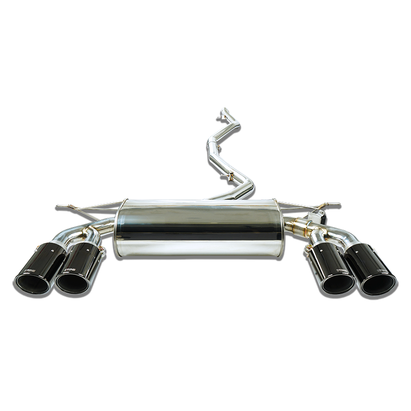 Stone Exhaust BMW N55 F15 F16 Cat-Back Valvetronic Exhaust (X5 35i & X6 ...